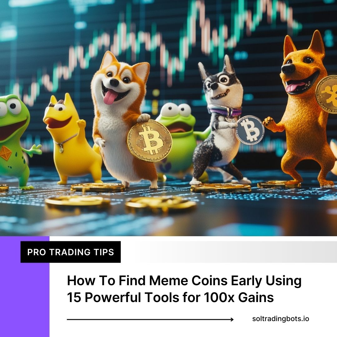 How To Find Meme Coins Early Using 15 Powerful Tools for 100x Gains - soltradingbots.io